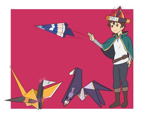 Origami Girls V2 By Geckozilla54 On Deviantart