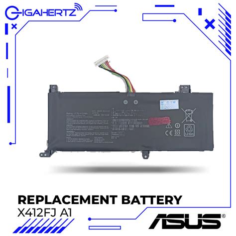 Replacement Battery For Asus X412fj A1 Gigahertz
