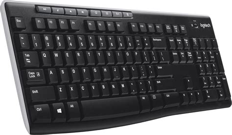 Amazon Com Logitech K270 Wireless Keyboard For Windows 2 4 GHz Wireless Full Size Number Pad