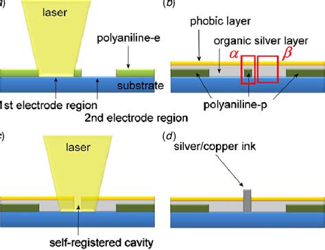 Schematic Illustrations Of Fabrication Steps A The Laser Patterning