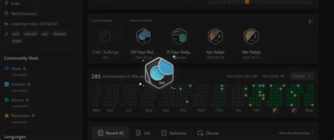 Chaitanya Mate On Linkedin Leetcode2023 Leetcode100days