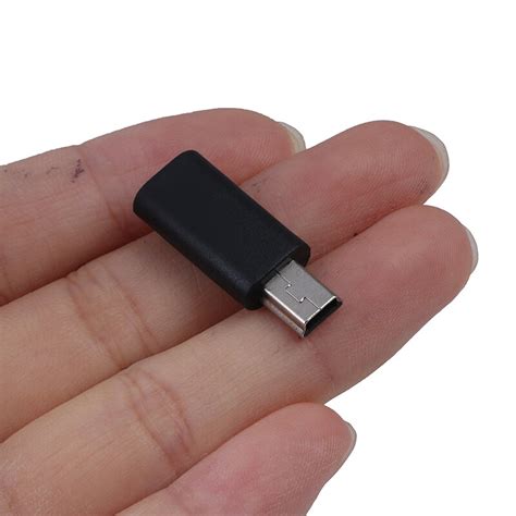 1Pc X Adapter Input Micro USB Output Mini USB Micr Grandado
