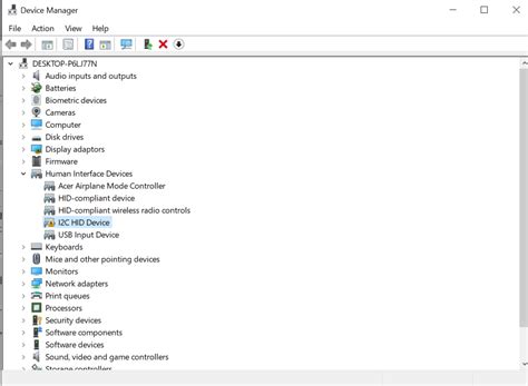 Touchpad HID I C Code Error SwIft SF Acer Community