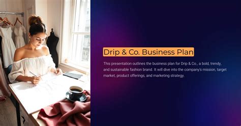 Drip And Co Business Plan