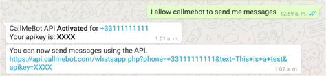 Whatsapp Messages From Php Callmebot Api