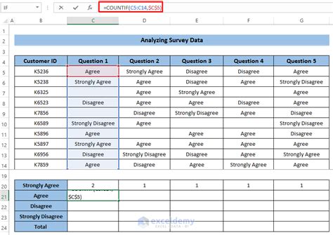 How To Analyze Survey Data In Excel Quick Methods
