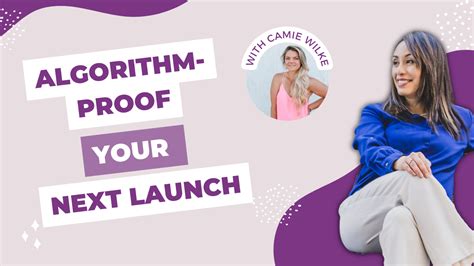 Algorithm Proof Your Next Launch With Camie Wilke Kylie Ota
