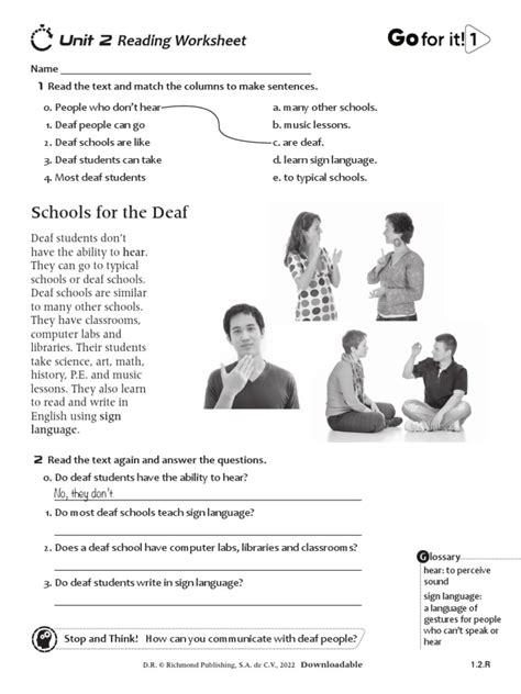 secondary go for it 1 unit 2 reading pdf