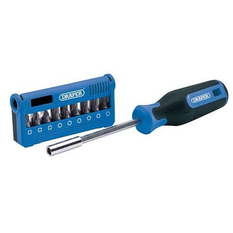 Screwdriver And Bit Set 19 Piece SAFTEC