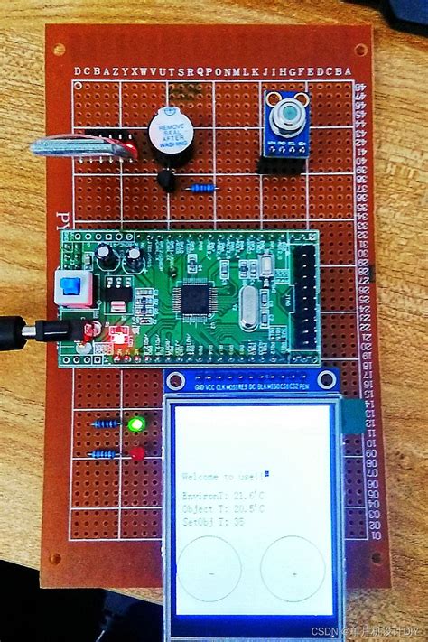 基于stm32单片机便携式红外人体测温仪蓝牙无线设计21 084 Csdn博客