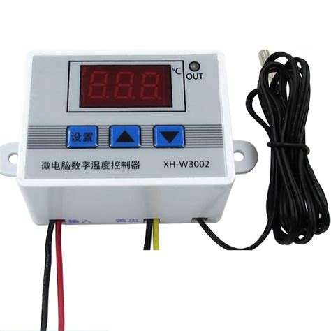 Xh W3002 220v Digital Led Temperature Controller 10a Thermostat Control Switch Probe With