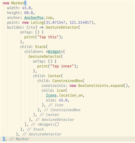 Gesturedetector In Marker Not Works Issue Fleaflet Flutter Map Github