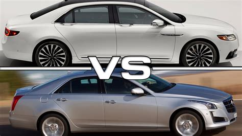 Lincoln Continental Vs Cadillac Cts Youtube