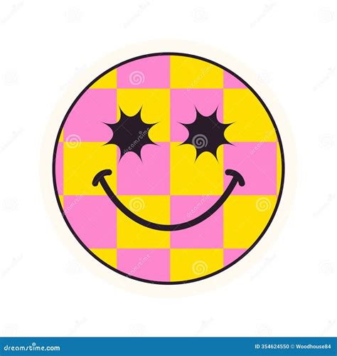 Smiling Face With Smiling Eyes Wearing Graduation Hat Sticker Yellow Symbol With Black Outline