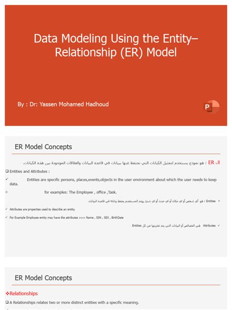 Data Modeling Using The Entity Relationship Pdf
