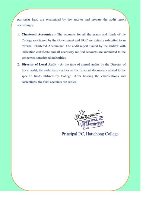 Policy On Resource Mobilization Hatichong College Nagaon