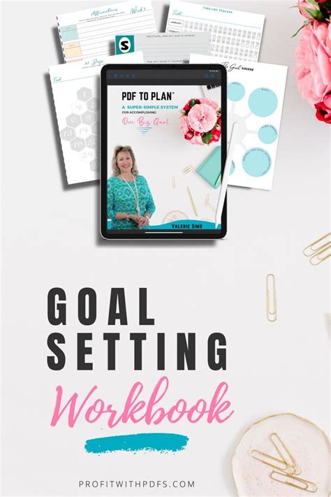 Goal Setting Workbook Digital And Printable 🖊 Workbook Goal Setting