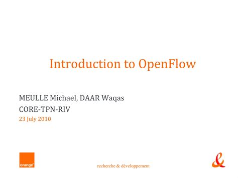 Introduction To Openflow Ppt