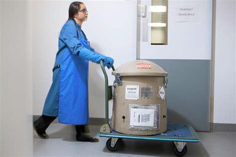 Cryopreservation In Stem Cell Research Photograph By Lewis Houghton