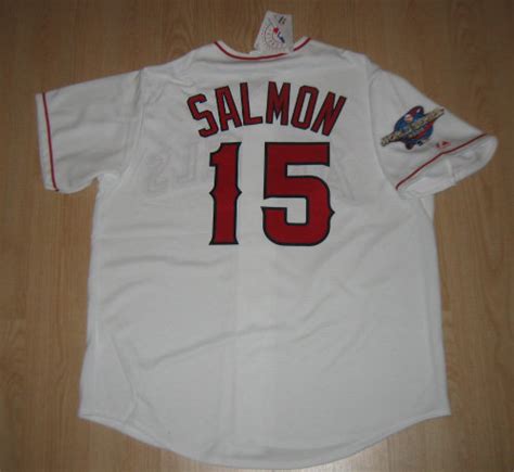 Tim Salmon 2002 World Series Anaheim Angels Jersey Xxl 74399858