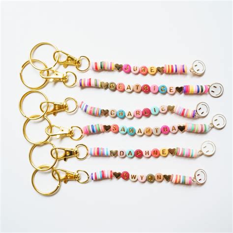 Beaded Keychains Etsy