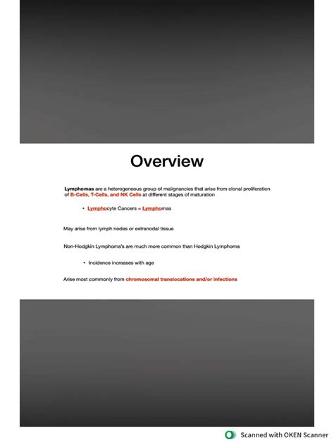 Lymphoma Pathology Pdf