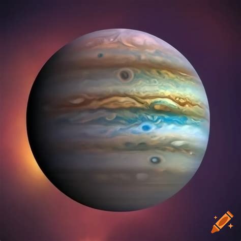 Visualization Of Space Time Lattice And Jupiter On Craiyon
