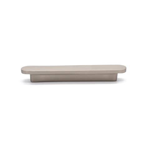 Imogen Brushed Nickel Oval Profile Cabinet Pull Manovella