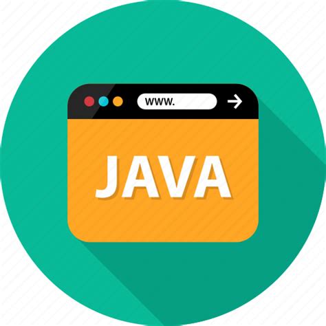 Browser Development Java Language Script Web Icon Download On
