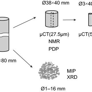 The Workflow Of Core Sample Investigation Download Scientific Diagram