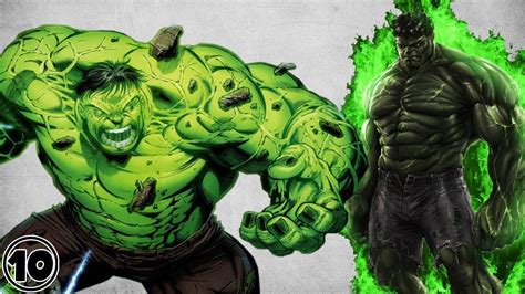 Top 10 Most Powerful Hulk Powers - YouTube