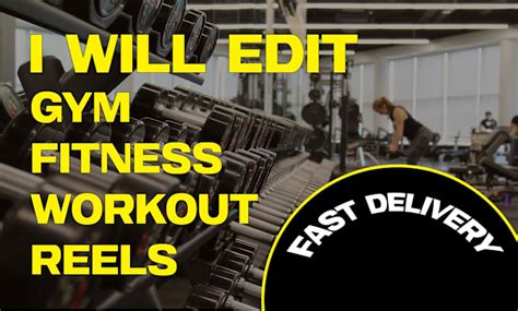 Edit Gym Workout Reels Videos In Premiere Pro By Ikgraphixs Fiverr