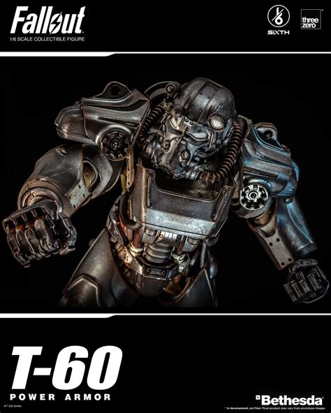 Fallout T 60 Power Armor Figure By Threezero The Toyark News
