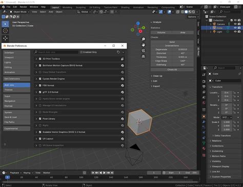 Add On D Print Toolbox Tab Doesn T Show Up In Edit Mode Blender Stack Exchange