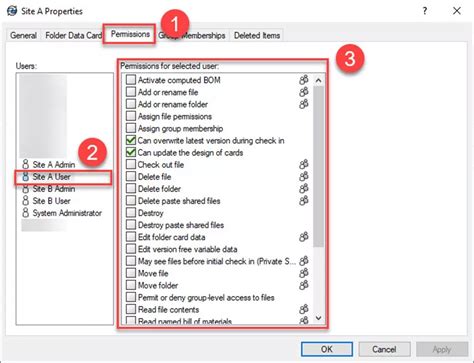 Solidworks Pdm Group Memberships By Folder Goengineer