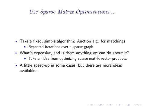 Sparse Data Structures For Weighted Bipartite Matching Ppt