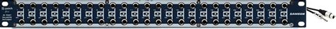Samson S Patch Plus 48 Point Balanced Patchbay Bundle With Reverb