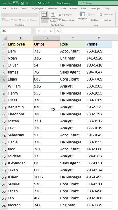 Office Productivity Hacks On Linkedin 3 Excel Shortcuts To Save You