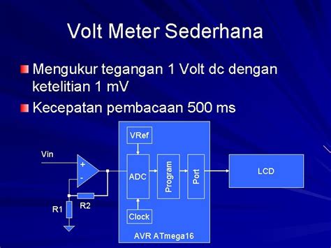 Kuliah Mikrokontroler Avr Contoh Comparator Adc Dac Avr