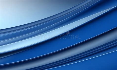 Abstract Blue Wave Design With Smooth Curves And Gradients Stock Footage Video Of Curves