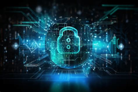 Premium Photo Securing The Digital Era Exploring Cyber Protection Data Security And Internet