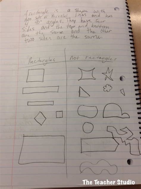 It S A Rectangle Right The Teacher Studio