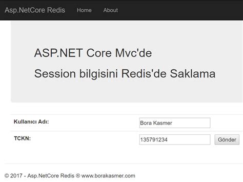 Asp NET Core Mvc Bir Projede Session Bilgilerini Redisde Tutma Bazıları Hayal Eder Bazıları