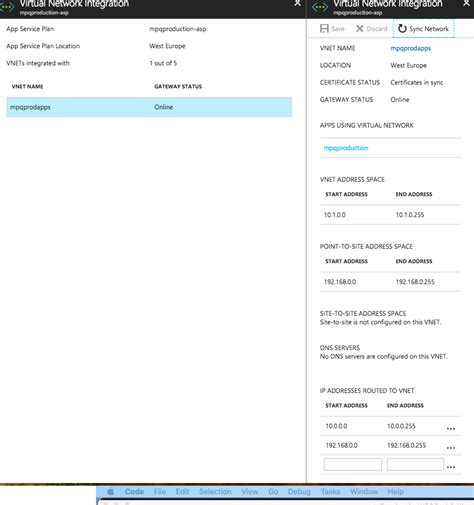 Networking Troubles Connecting Azure App Service To A Bitnami Mongo