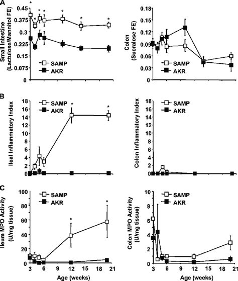 Increased Small Intestinal Permeability Occurs Before The Onset Of Infl