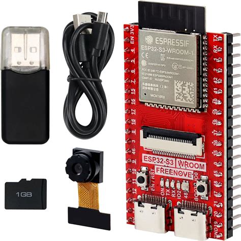 Freenove Esp32 S3 Wroom Cam Board 16 Mb Flash Dual Core 32 Bit 240 Mhz Microcontroller