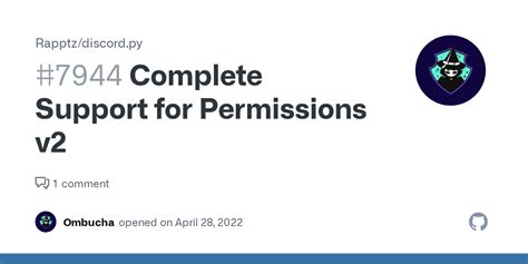Complete Support For Permissions V Issue Rapptz Discord Py Github
