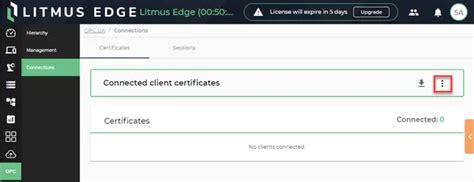 Manage Opc Ua Certificates Litmus Automation Documentation Litmus