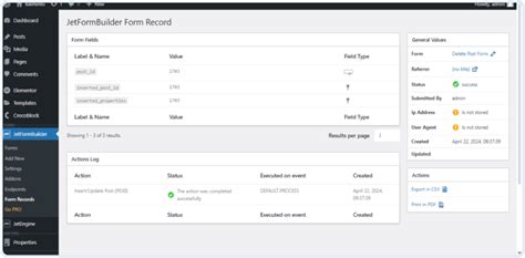 Formless Actions Endpoints For WordPress JetFormBuilder Pro Addon Crocoblock