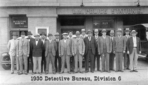 Lapd Historical Detectives Presentation From Badge Frame